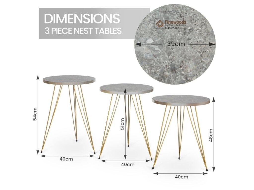 FW10 Nesting Table - Finewoods